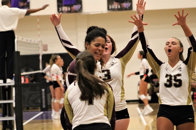 VOLLEYBALL: Felkai’s versatility helps team rebound against Lumpkin ...