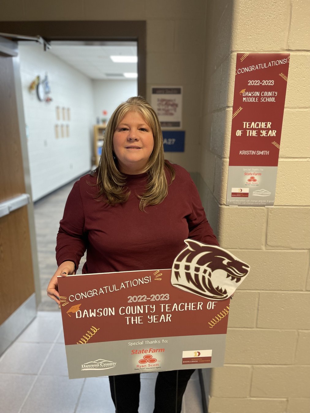 Kristin Smith named as 2022-23 Teacher of the Year for Dawson County ...