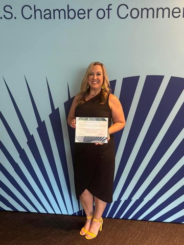 Dawson County Chamber President Mandy Power graduates from this ...