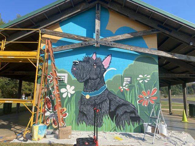 This new mural at Rock Creek Park aims to highlight the Humane Society ...