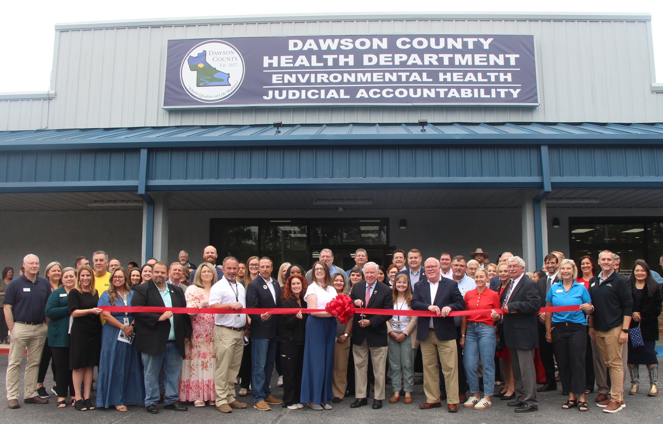 Dawson County debuts new health department building - Dawson County News