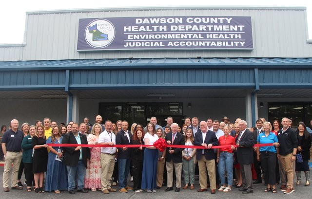Dawson County debuts new health department building - Dawson County News