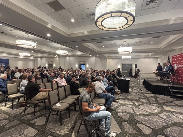 At fiery town hall event, Rep. Rich McCormick fields questions on Iran ...