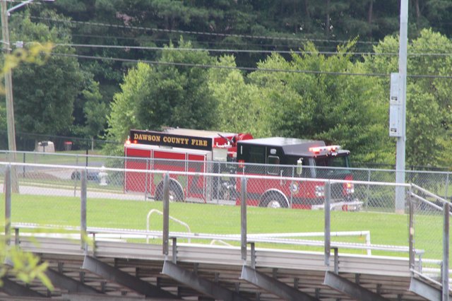 Life Flight helicopter lands in downtown Dawsonville in response to ...